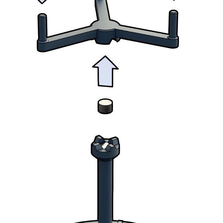 3D Printable M2 Base System - Modular Flight Stands for Tabletop Combat by Martian Models